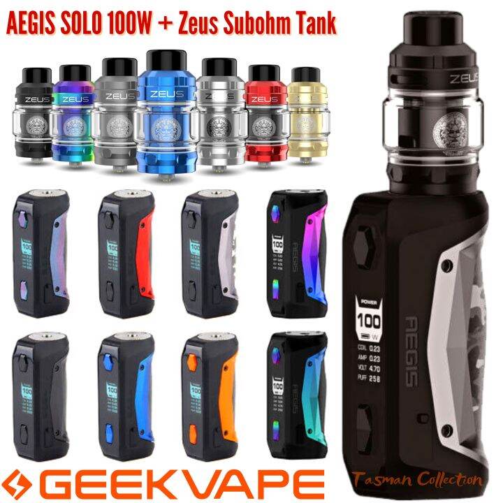 GEEKVAPE AEGIS SOLO 100W Zeus Subohm Tank / AEGIS SOLO MAX - COD ...