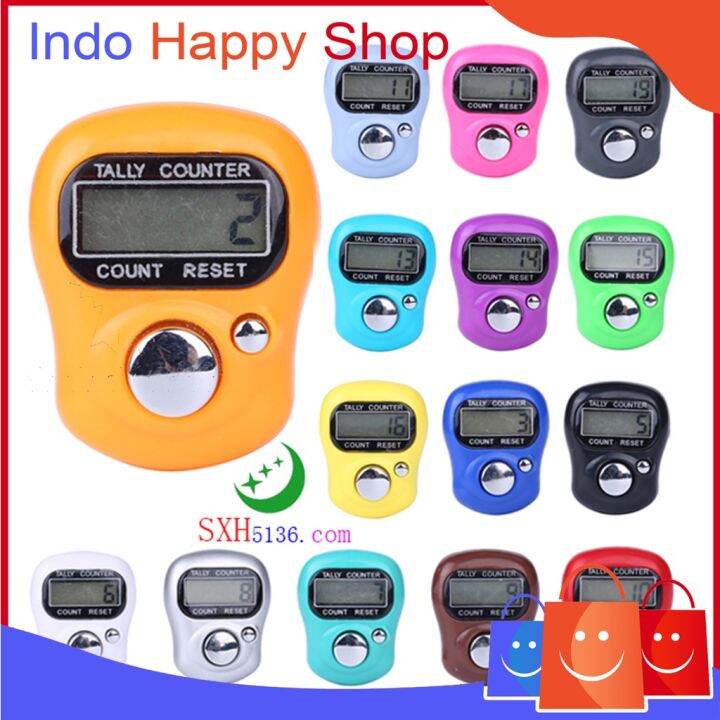 Tasbih Digital Alat Hitung Digital Counter Mini 236 | Lazada Indonesia