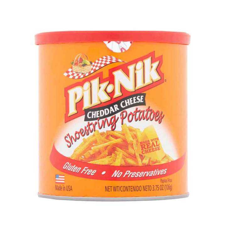 Pik-Nik Cheddar Cheese Shoestring 3.75oz/ 106g | Lazada PH