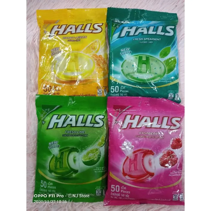 HALLS Flavoured Candy 50's | Lazada PH