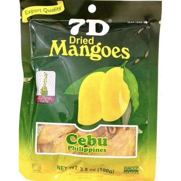 7D Dried Mangoes 100 grams | Lazada PH