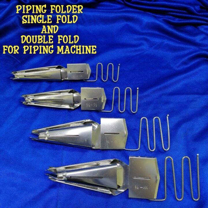 PIPING FOLDER FOR PIPING MACHINE TYPE: SINGLE FOLD AND DOUBLE FOLD ...