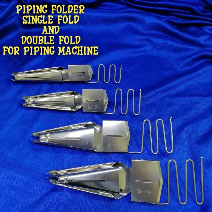 PIPING FOLDER FOR PIPING MACHINE TYPE: SINGLE FOLD AND DOUBLE FOLD ...