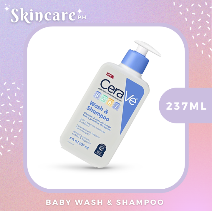 Cerave Baby Wash & Shampoo 237ml | Lazada PH