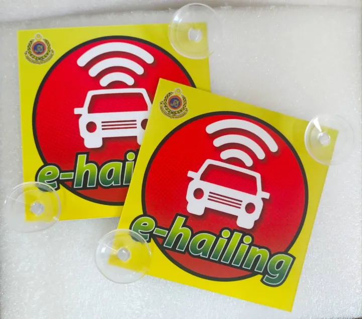 E-Hailing sticker JPJ Spec Approve 2pcs | Lazada