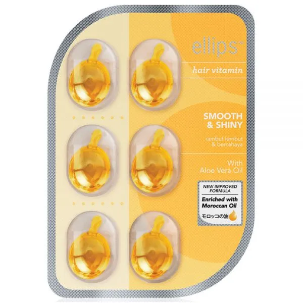 Ellips Vitamin Rambut / Elips Hair Vitamin Sachet isi 6 - kuning 50gr ...
