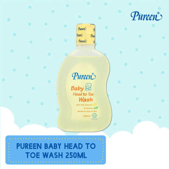 [PREMIUM] Pureen Baby Head to Toe Wash 250ml | Lazada