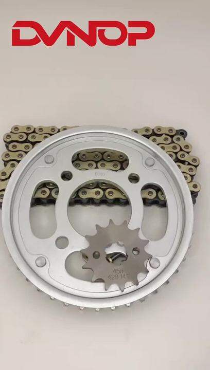 รถจักรยานยนต์ด้านหน้าด้านหลังเฟืองโซ่428H 126L 15ครั้ง42ครั้งสำหรับฮอนด้า SDH150-A SDH150-B ...