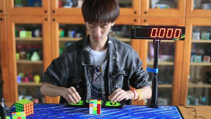 kdgt Yuxin Rubik's Cube Timer สำหรับการแข่งขันแข่งรถตัวจับเวลาจอแสดงผล ...