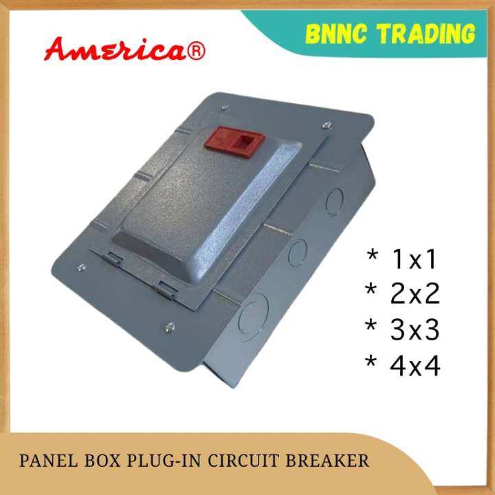 ORIGINAL AMERICA PANEL BOX 2 POLE PLUG IN FOR CIRCUIT BREAKER 1X1 2X2 ...