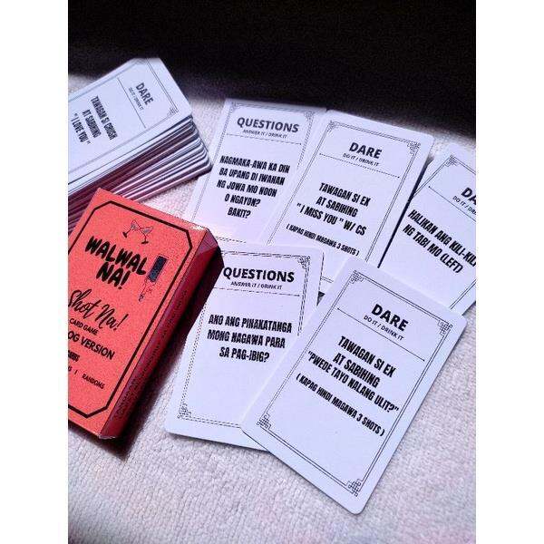 WALWAL NA! Shot Na Card Game (TAGALOG Ver.) | Lazada PH