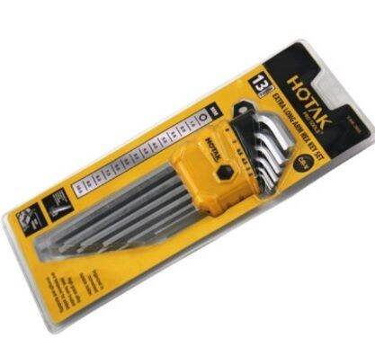 13pc HOTAK Extra Long Arm Hex Key Set | Lazada PH