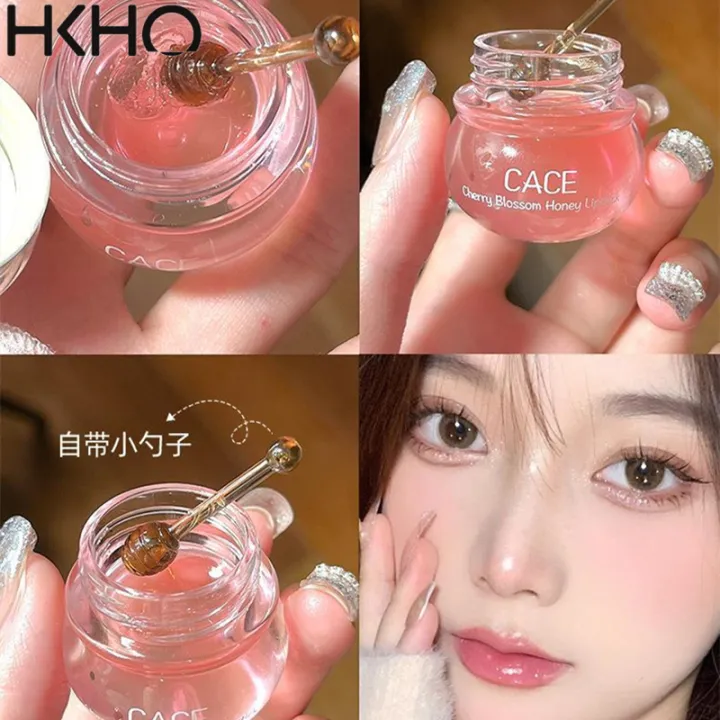 HKHO Sakura Honey Lip Balm Moisturizing Hydrating Lip Repair Cracked ...