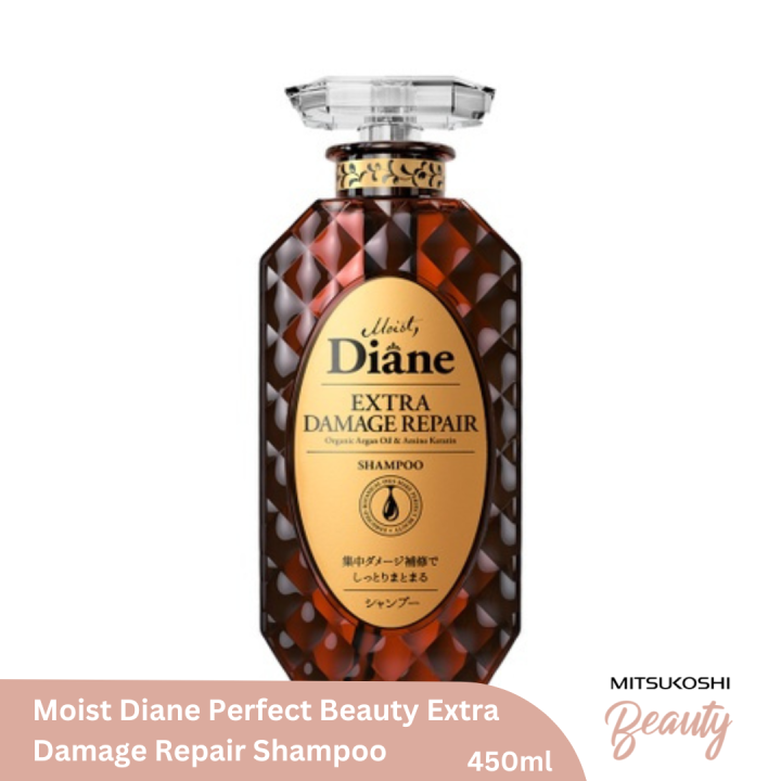 Moist Diane Perfect Beauty Extra Damage Repair Shampoo 450ml | Lazada PH