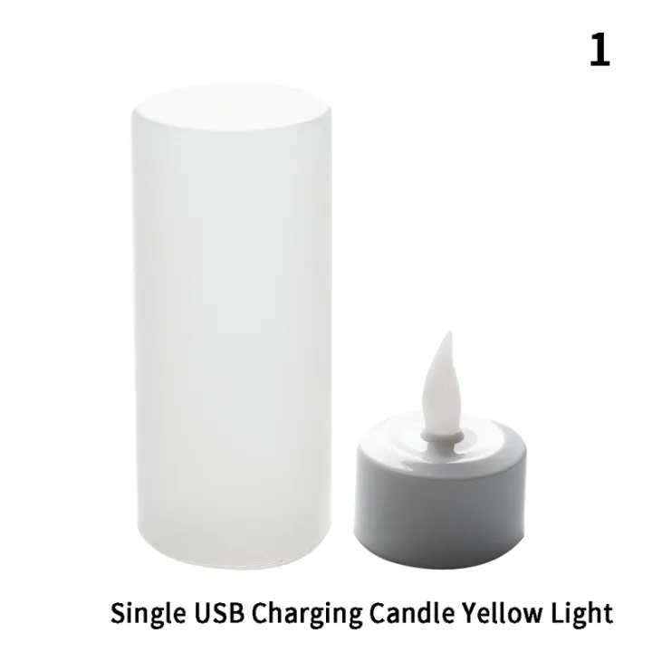 USB Charge Light Rechargeable With Flameless Chargeable LED Battery ...