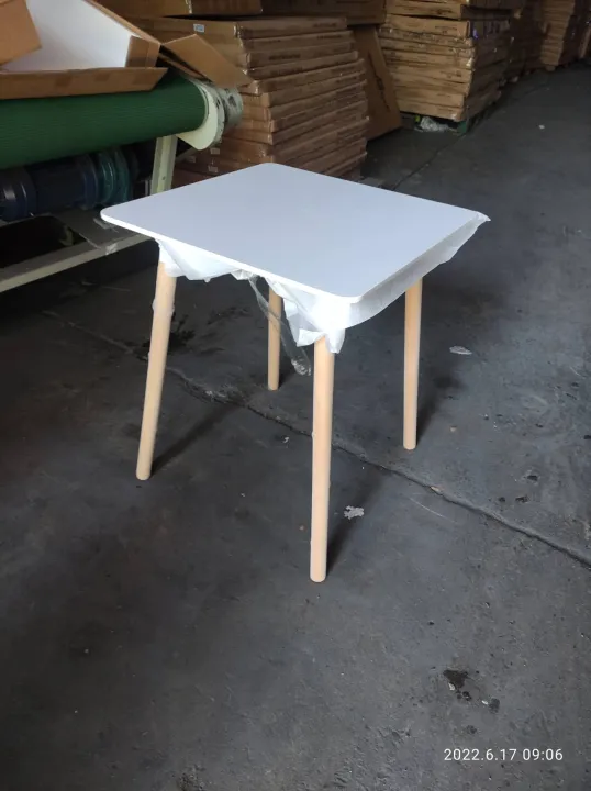 Scandinavian Square Wood Top Table | Lazada PH