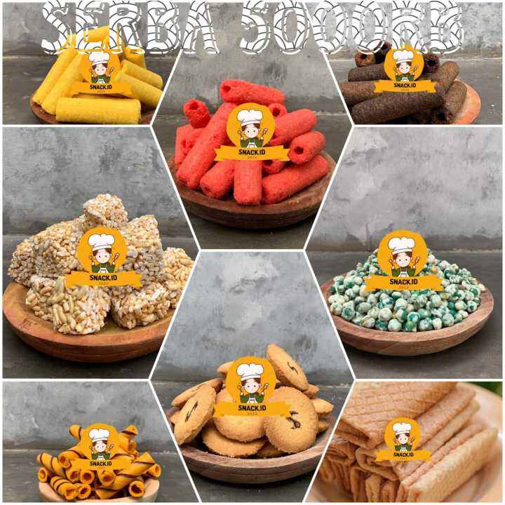 Camilan Serba 5000/ Snack Kiloan / Makanan Ringan / Camilan / Jajan ...