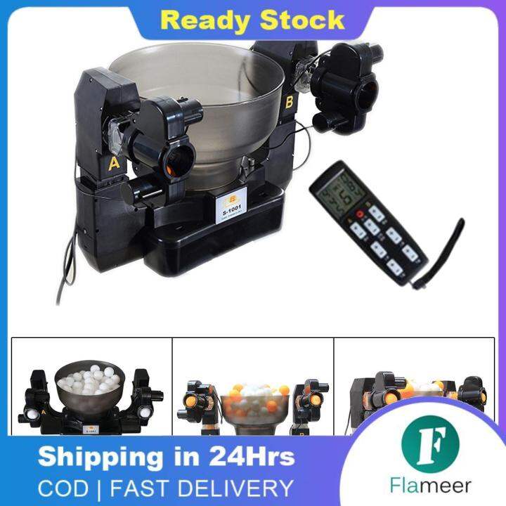 Flameer หุ่นยนต์ลายกีฬาปิงปองปิงปองอัตโนมัติ,สำหรับฝึกปิงปอง | Lazada.co.th