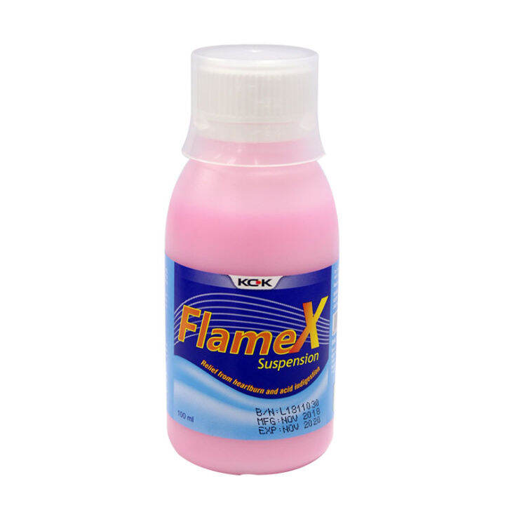 Flamex Suspension 100ml- Gastroesophageal Reflux (GERD) EXP: 03/25 | Lazada