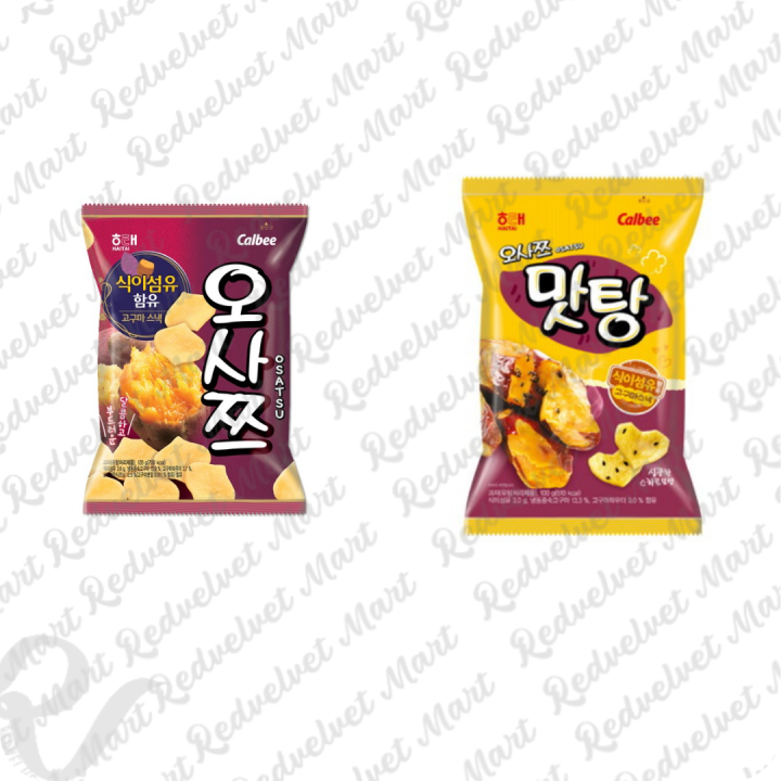 HAITAI Sweet potato Chips 60g ( Original And Sugar glazed ) KOREAN ...