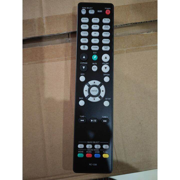 New RC-1239 For DENON AV Receiver Remote Control AVR-X2700H AVR-S960H AVR-X3700H | Lazada Singapore