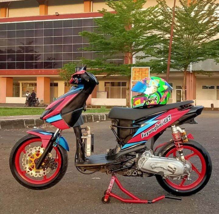 Stiker Decal Beat Karbu fullbody | Custom desain | variasi stiker beat ...