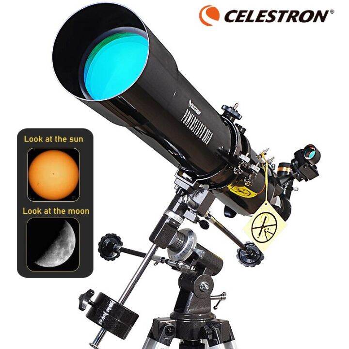 Celestron Powerseeker 80EQ 1000X Manual German Equatorial 80mm Astronomical Telescope ...