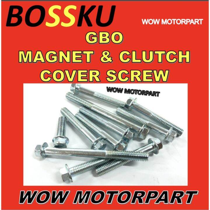 GBO MAGNET COVER SKREW & CLUCTH COVER SCREW HONDA GBO MAGNET & CLUTCH ...