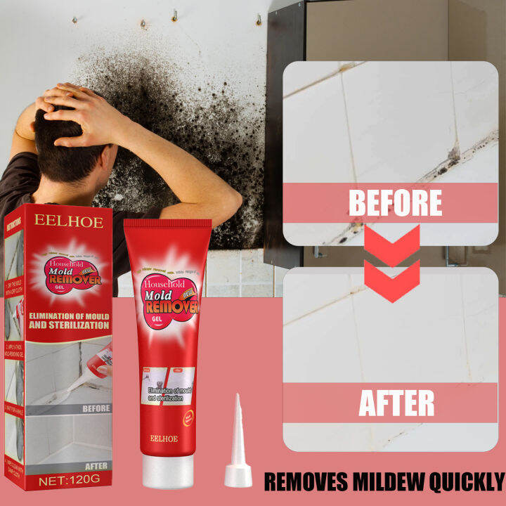Mold Remover Gel 20/120g Household Cleaning Agent for Mildew Tile Floor ...
