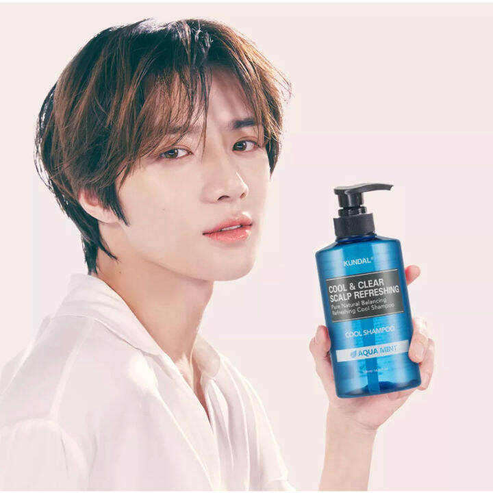 Kundal X Txt Cool And Clear Scalp Refreshing Shampoo Aqua Mint 500ml