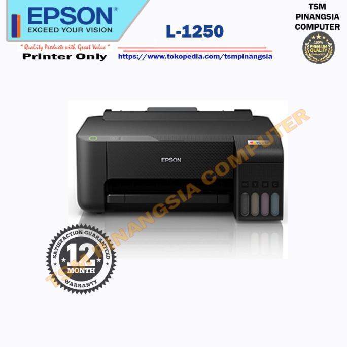 Printer Epson L 1250 / Epson Ecotank L1250 Wi-Fi Marisaayani96 | Lazada ...