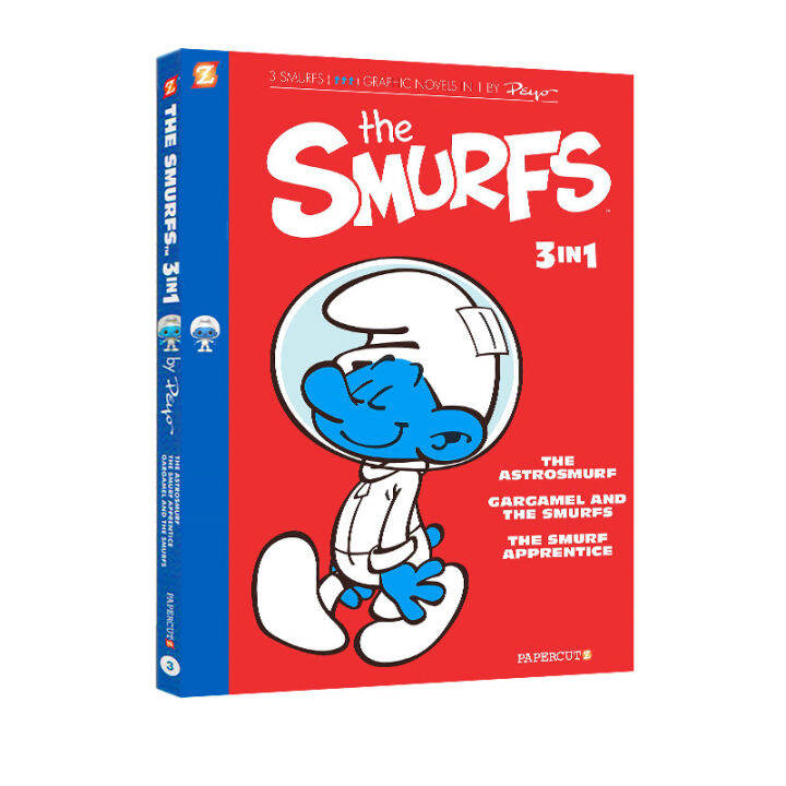The Smurfs graphic novels 3-in-1 #3 the smurfette | Lazada PH