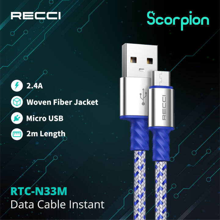 Recci RTC-N33 Instant Data Cable | Lazada