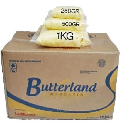 butterland margarin 1kg margarin nabati serbaguna | Lazada Indonesia