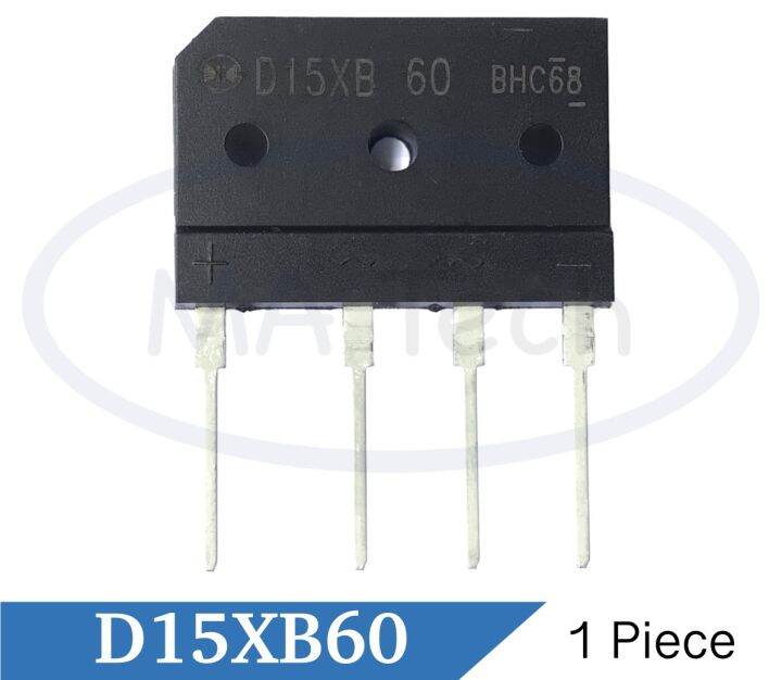 D15XB60 ไดโอดบริดจ์ Diode Bridge 15A-600V อะไหล่เตาแม่เหล็กไฟฟ้า ...