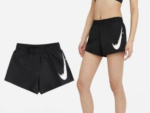 กางเกงวิ่งหญิงขาสั้น Nike Running swoosh run | Lazada.co.th