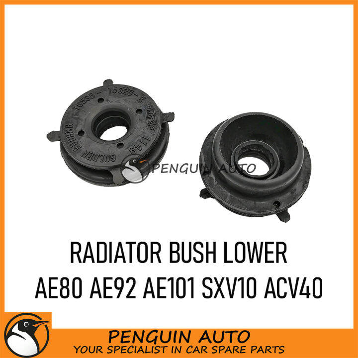 TOYOTA COROLLA AE80 AE92 AE101 CAMRY SXV10 ACV40 RADIATOR BUSH LOWER ...