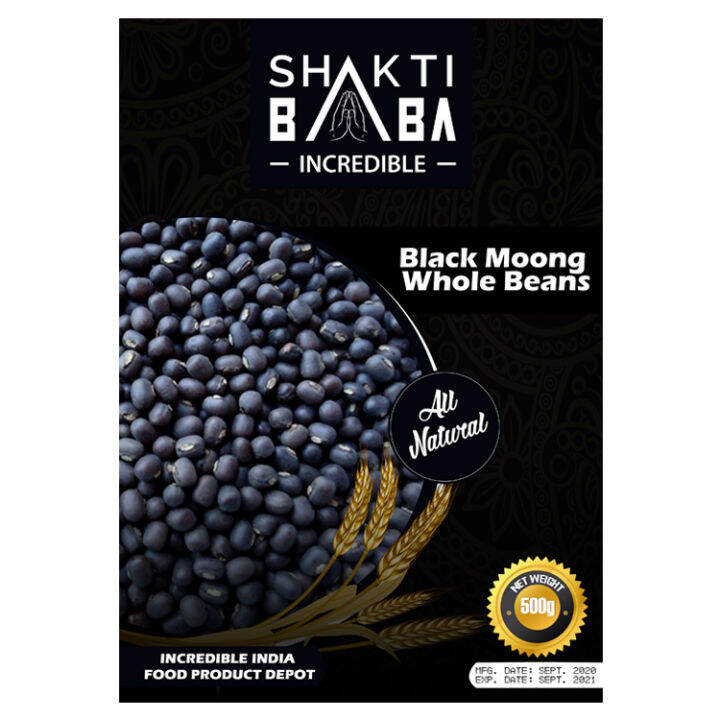 Black Moong Whole Beans 500g | Lazada PH