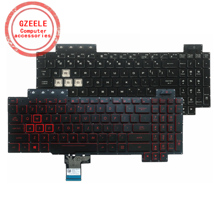English Laptop keyboard for Asus TUF Gaming FX505 FX505G FX505D FX505GD ...
