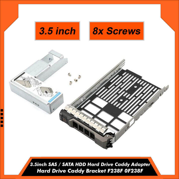 3.5inch SAS / SATA HDD Hard Drive Caddy Adapter For DELL R230 R330 R430 ...
