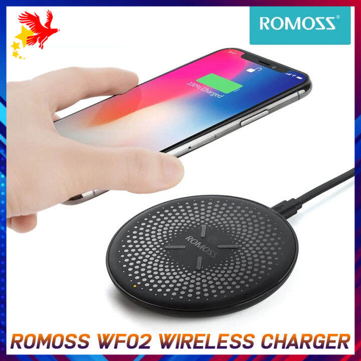 Romoss Oreo WF02 Qi Enabled Device Wireless Charger 10W Max, 7.5W for ...