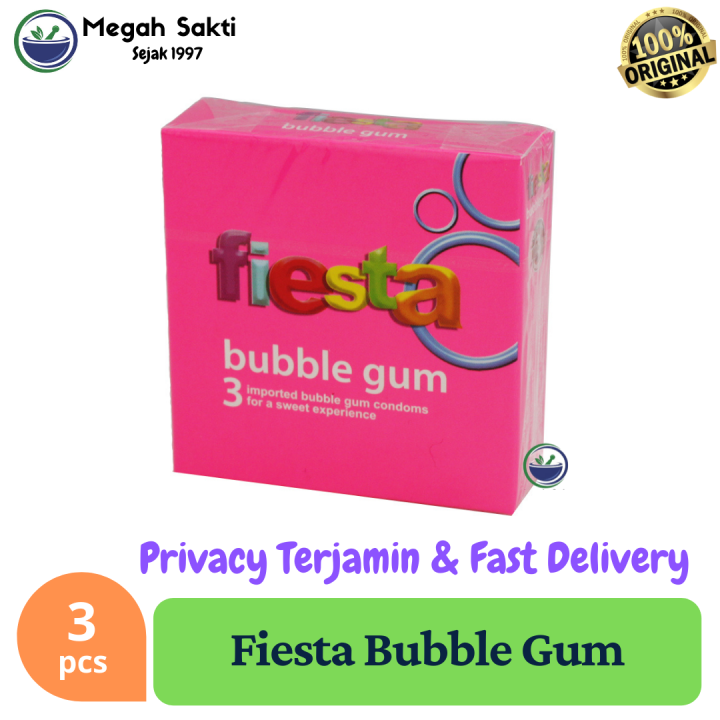 MTS - Kondom Sutra Fiesta Bubble Gum - Isi 3 | Lazada Indonesia