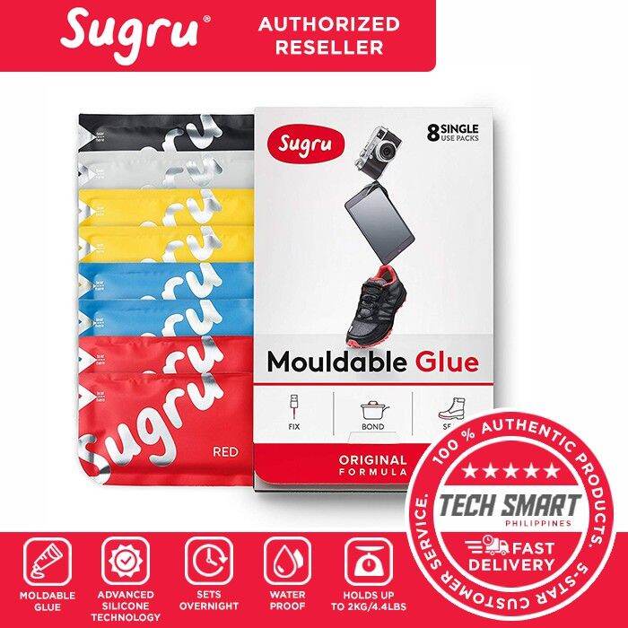 Sugru Moldable Glue Original Formula (8-Pack) | Lazada PH