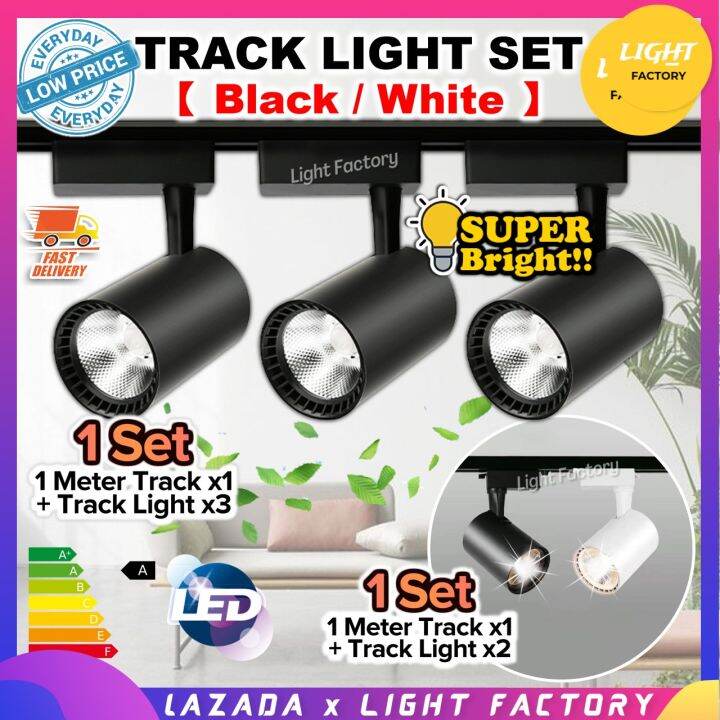 [SET] High Quality LED Track Light COB 7W 12W 20W 35W with 1 Meter ...