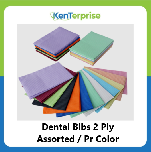 Dental Bibs 2 Ply 100Pcs/Pack | Lazada PH