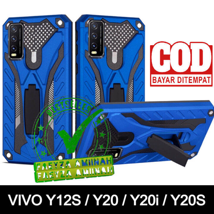 VIVO Y12S Y20 Y20i Y20S HardCase Phantom Transformer Case Rugged ...