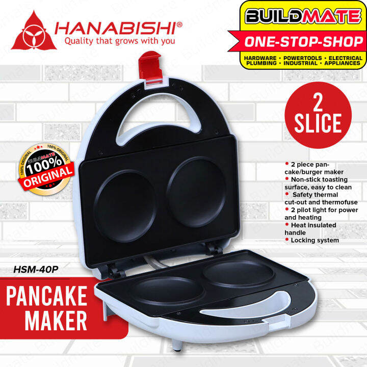 HANABISHI Pancake Maker Burger Maker Machine Sandwich Maker Non Stick ...