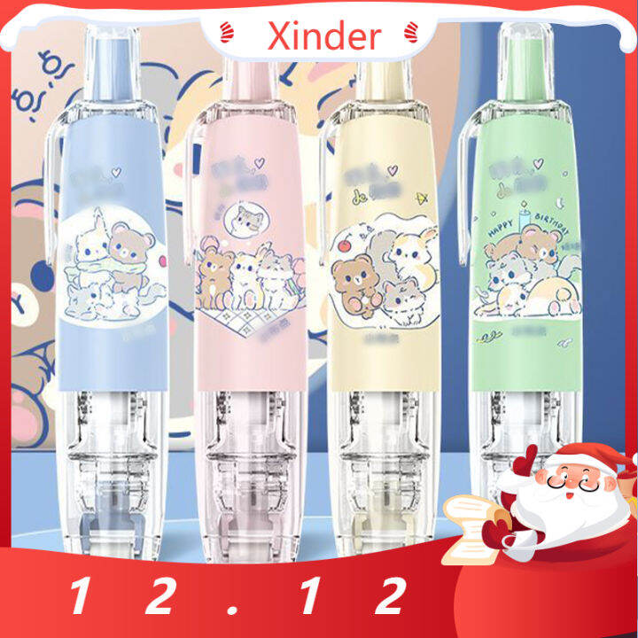 Xinder Press Dot Glue Dot Shaped Double-sided Glue Replaceable Core Dot ...