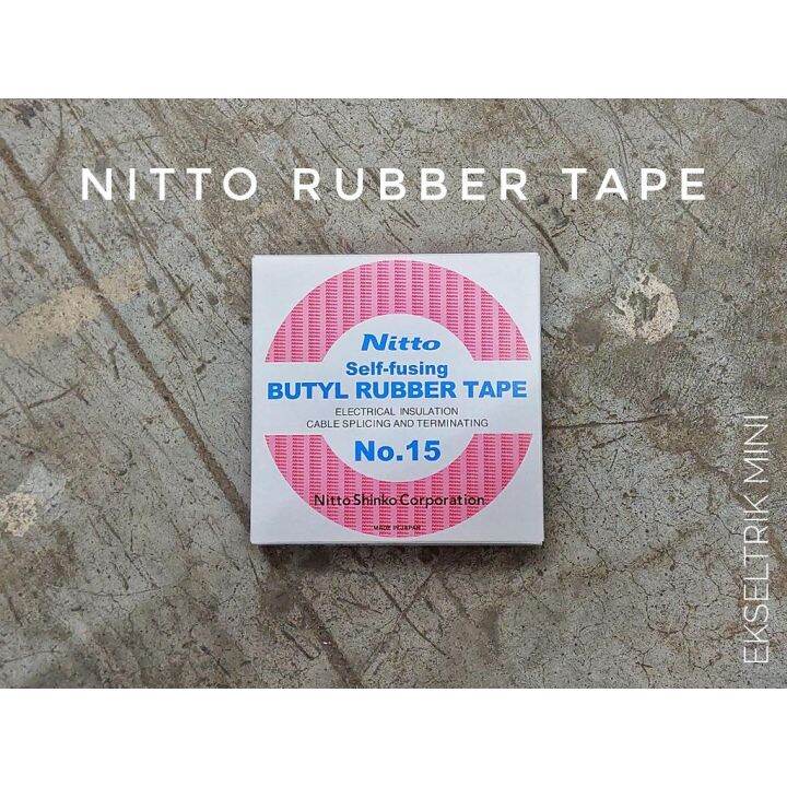 ♗NITTO Rubber Tape No. 15 | Lazada PH