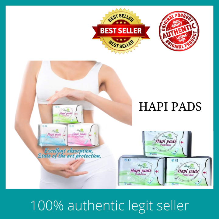 HAPI PADS by Lean 'n Green Organic with Negative Ion and Graphene ...